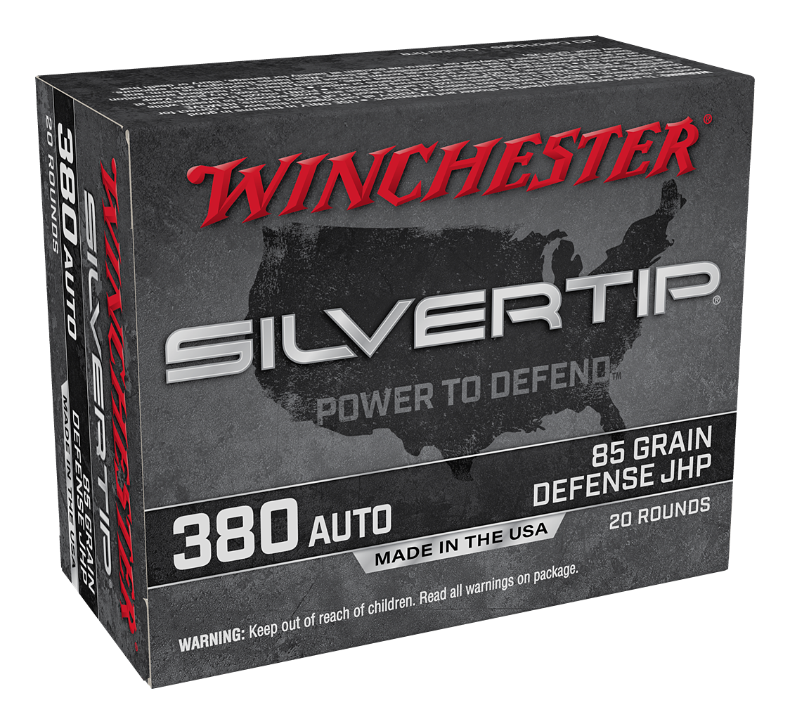 Winchester Silvertip HP .380 Automatic Colt Pistol 85 Grain Handgun ...